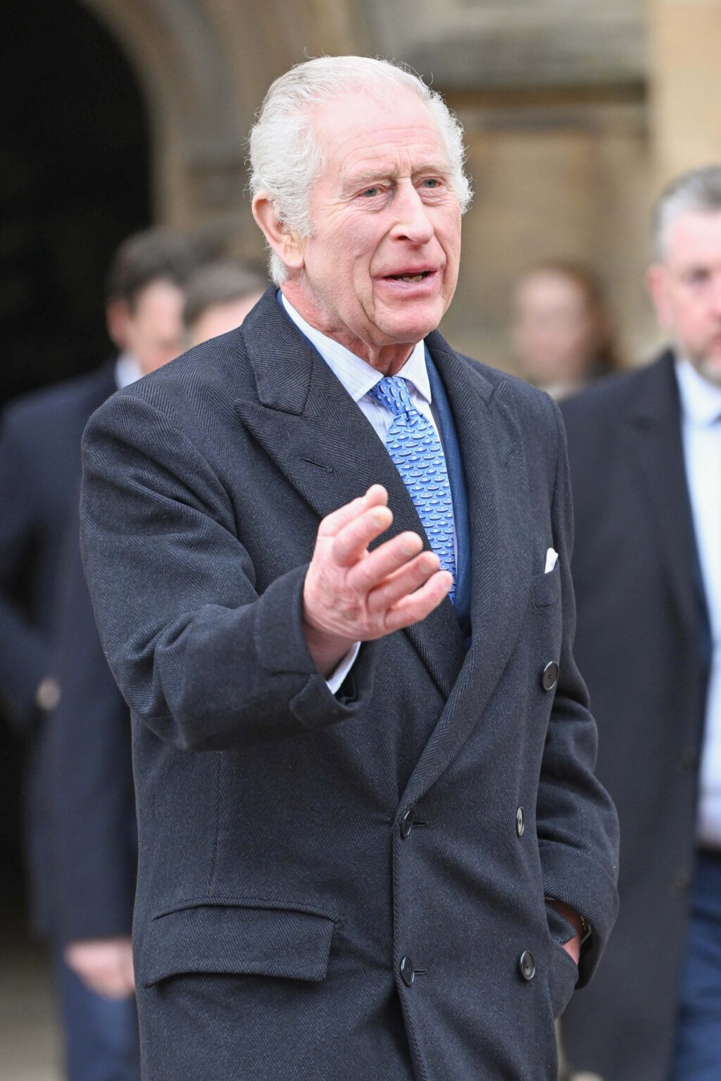 King Charles' 'sausage fingers' 'explained' and joke he made about his ...