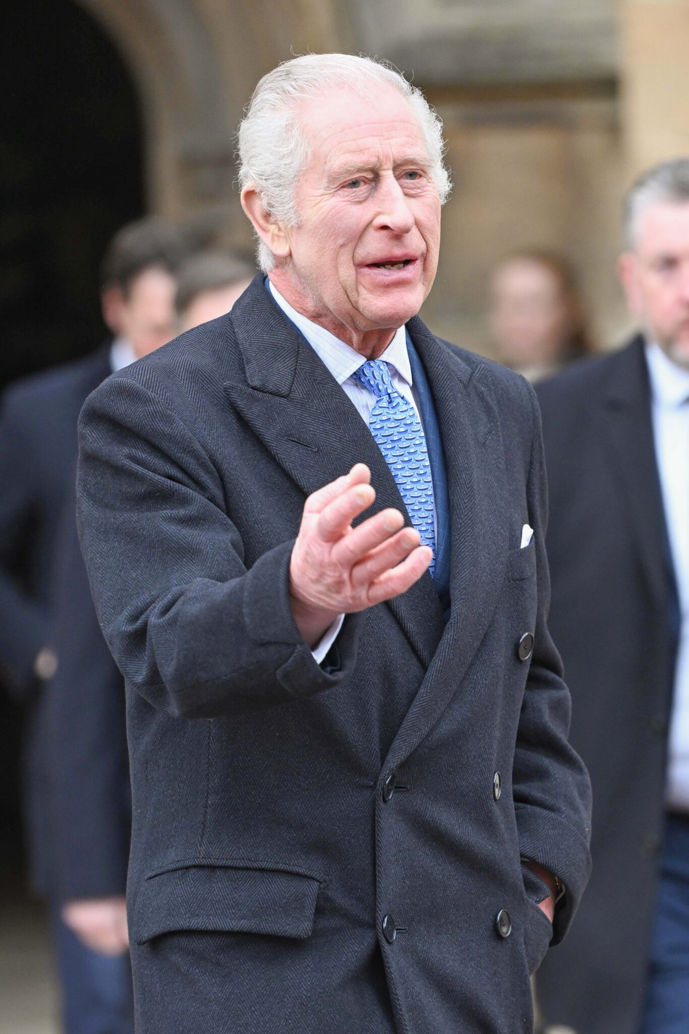King Charles' 'sausage fingers' 'explained' and joke he made about his ...