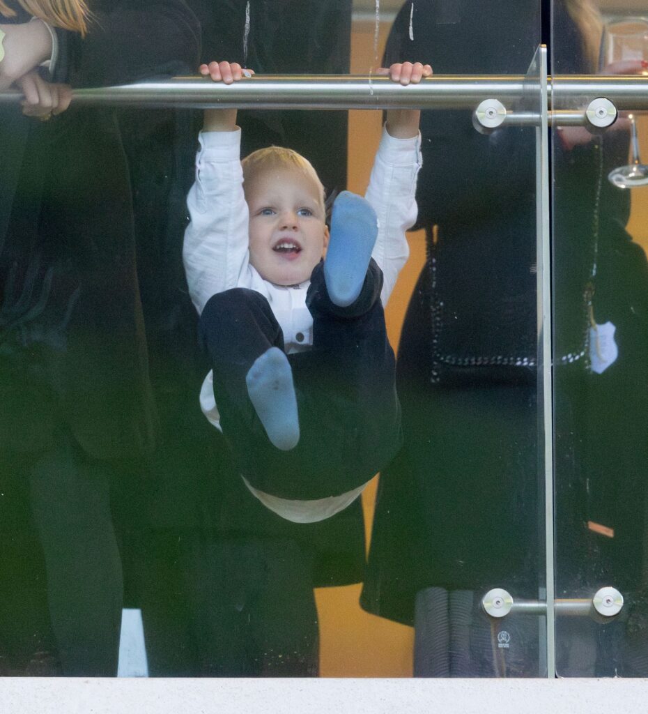 Mike and Zara Tindall's son Lucas branded his mum's 'double' with ...