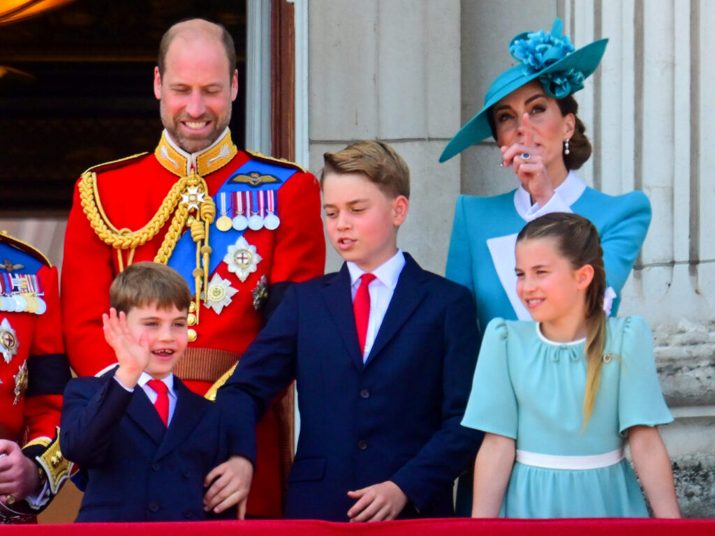 Trooping the Colour: Prince George's 'request' to brother Louis on ...