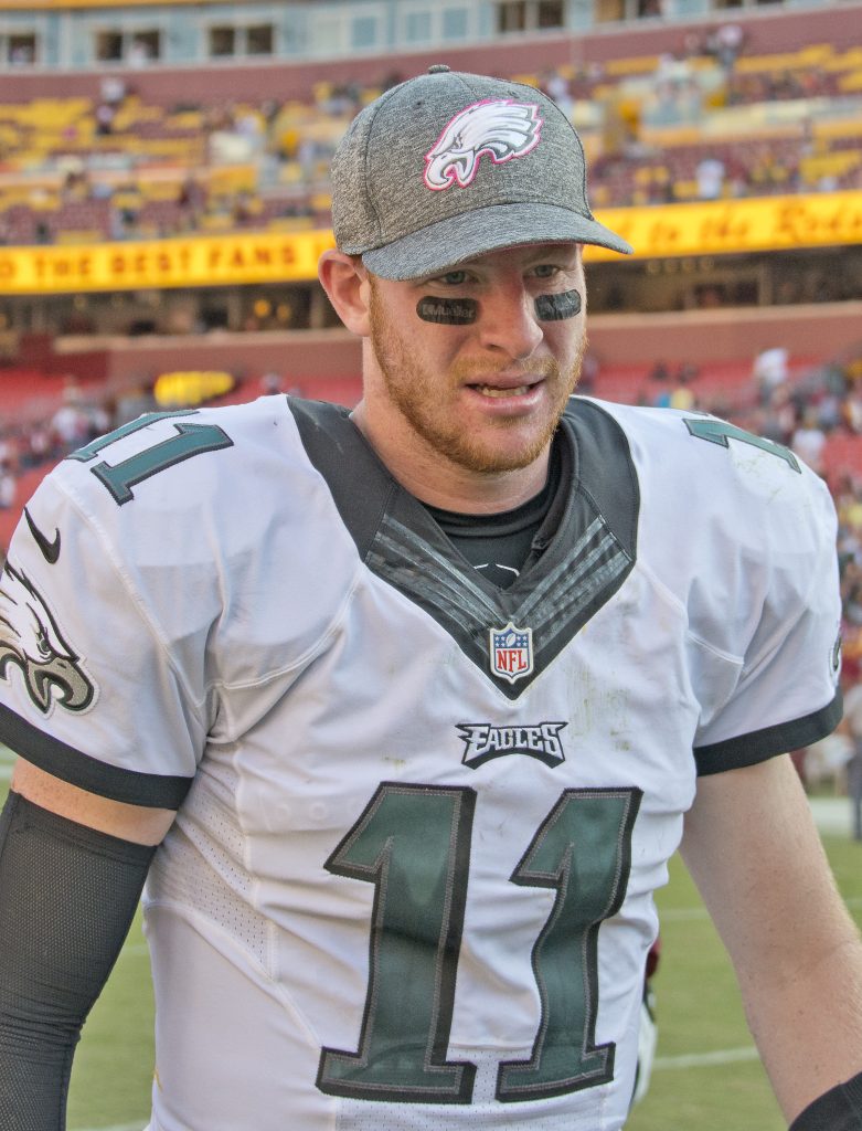Reason fans thought NFL star Carson Wentz was Prince Harry's 'long-lost ...