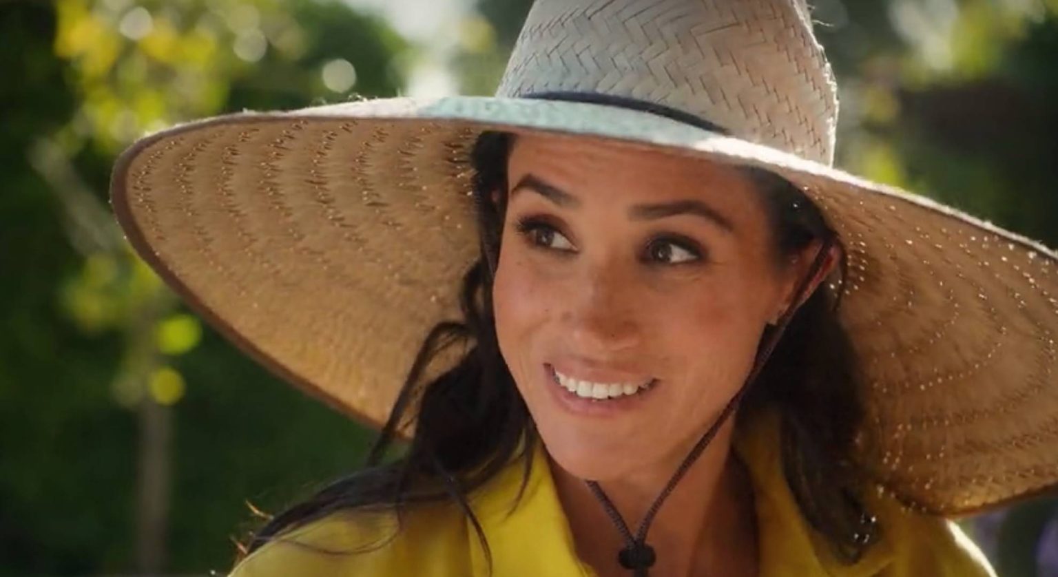 Prince Archie and Princess Lilibet seen on set of With Love, Meghan