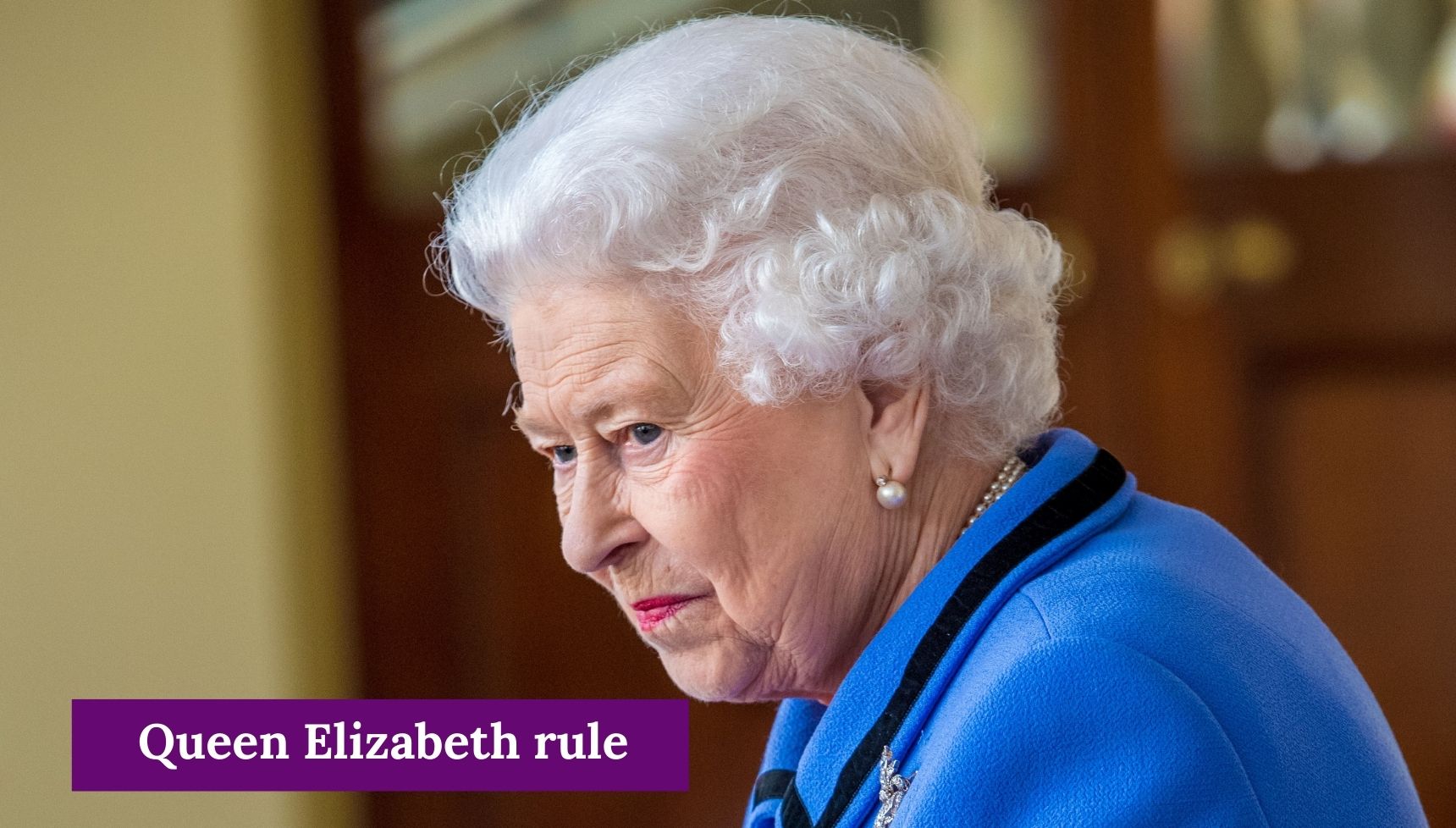 Queen Elizabeth II's chastising three-word outburst in response to ...
